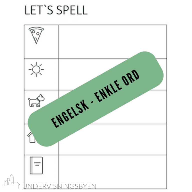 BLI KJENT - BINGO | Undervisningsbyen.no