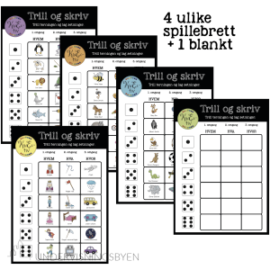 Trill og skriv setninger | Undervisningsbyen.no