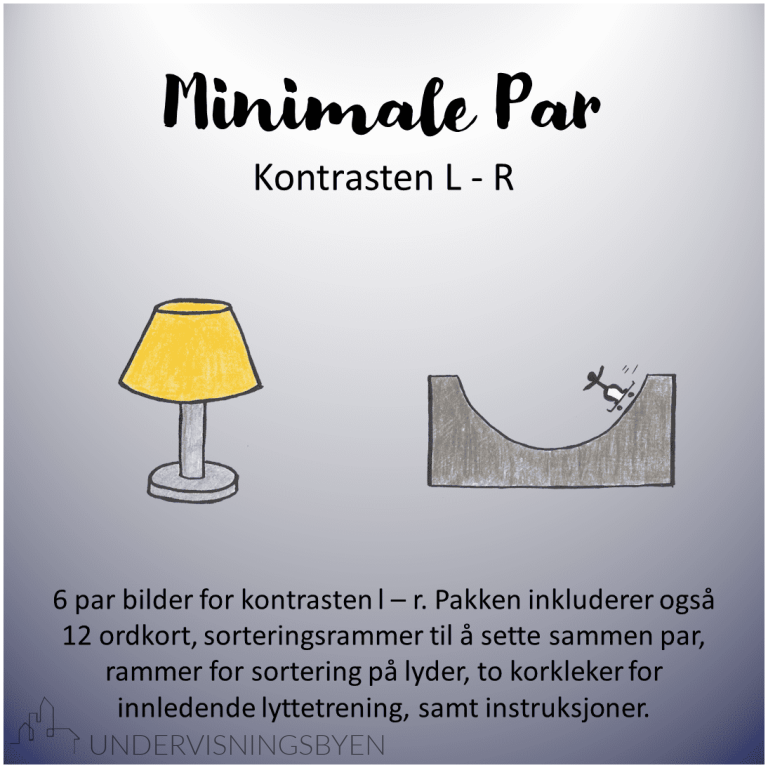 Minimale par L - R | Undervisningsbyen.no