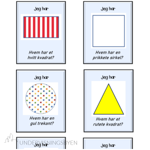 LOOP - figurer, mønstre og farger | Undervisningsbyen.no