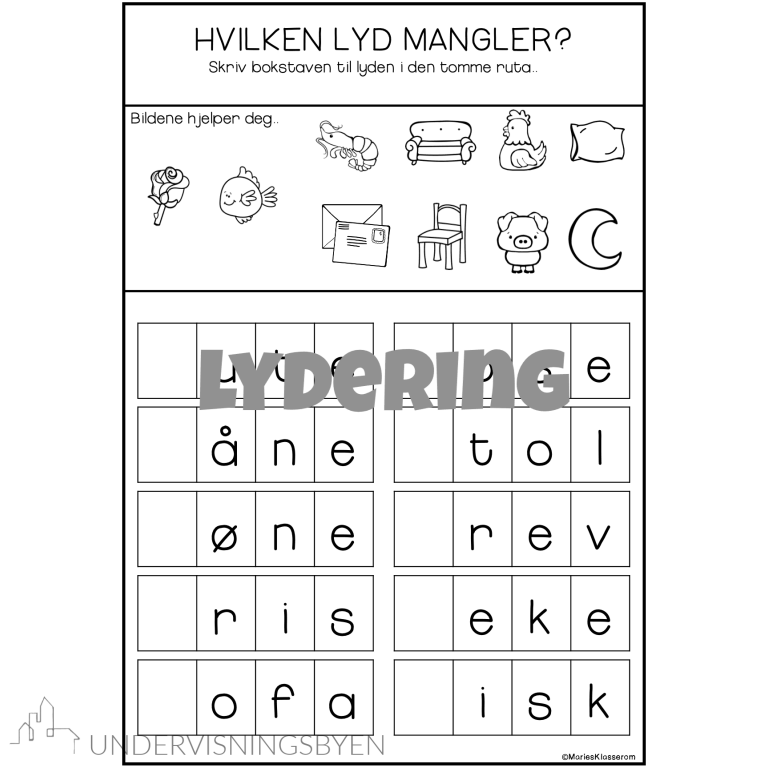START les, skriv og rim | Undervisningsbyen.no