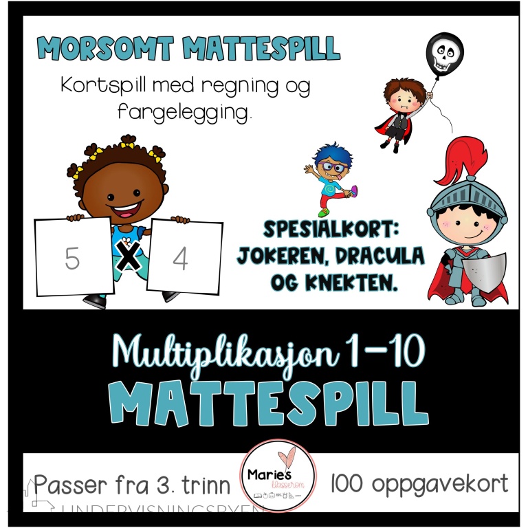 MATTESPILL Gangepop | Undervisningsbyen.no