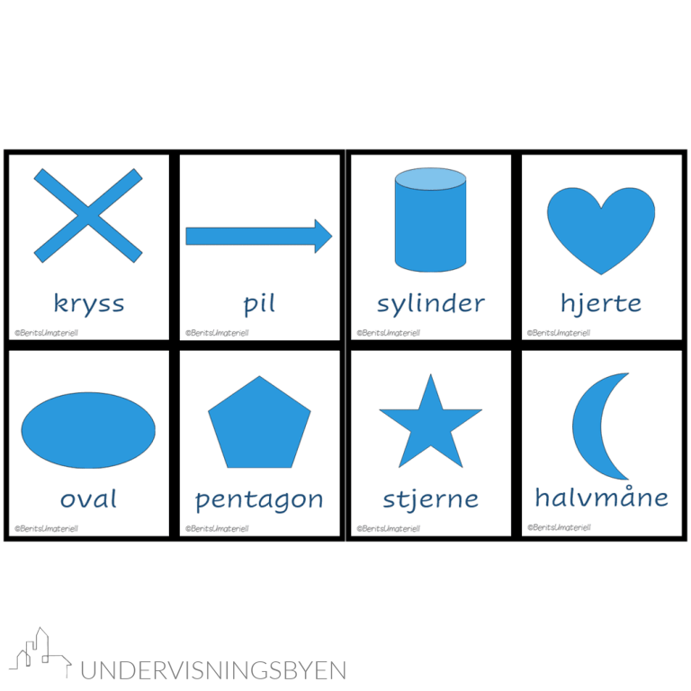 Ord og begreper - former og symboler | Undervisningsbyen.no