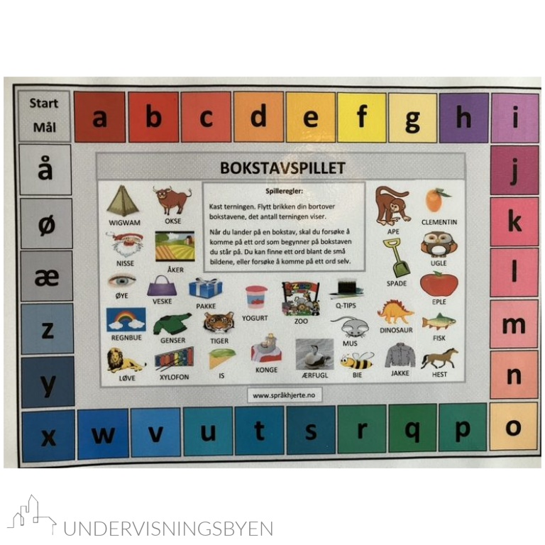 Bokstavspill med store og små bokstaver | Undervisningsbyen.no