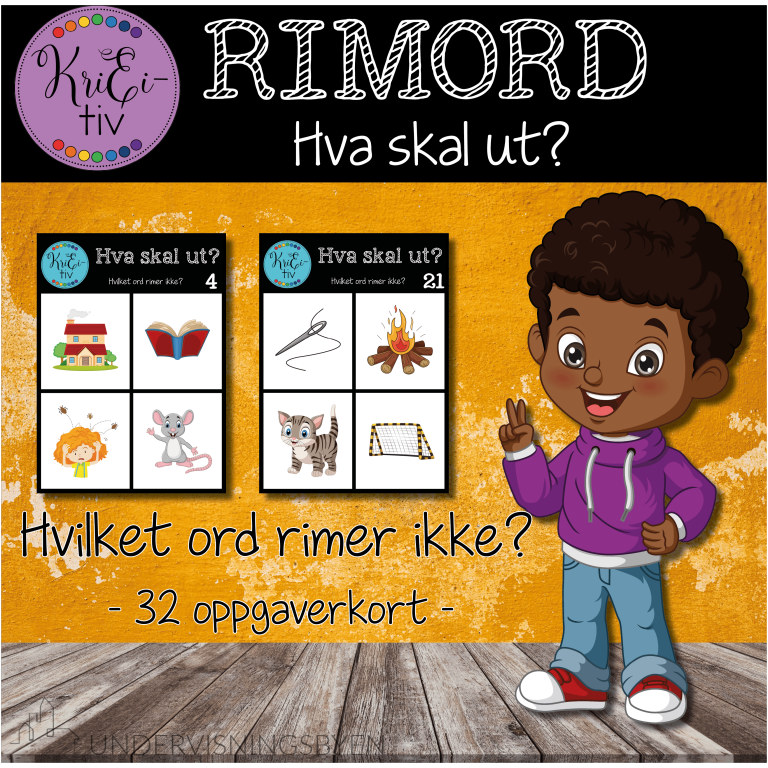 Rimord: HVA SKAL UT? | Undervisningsbyen.no