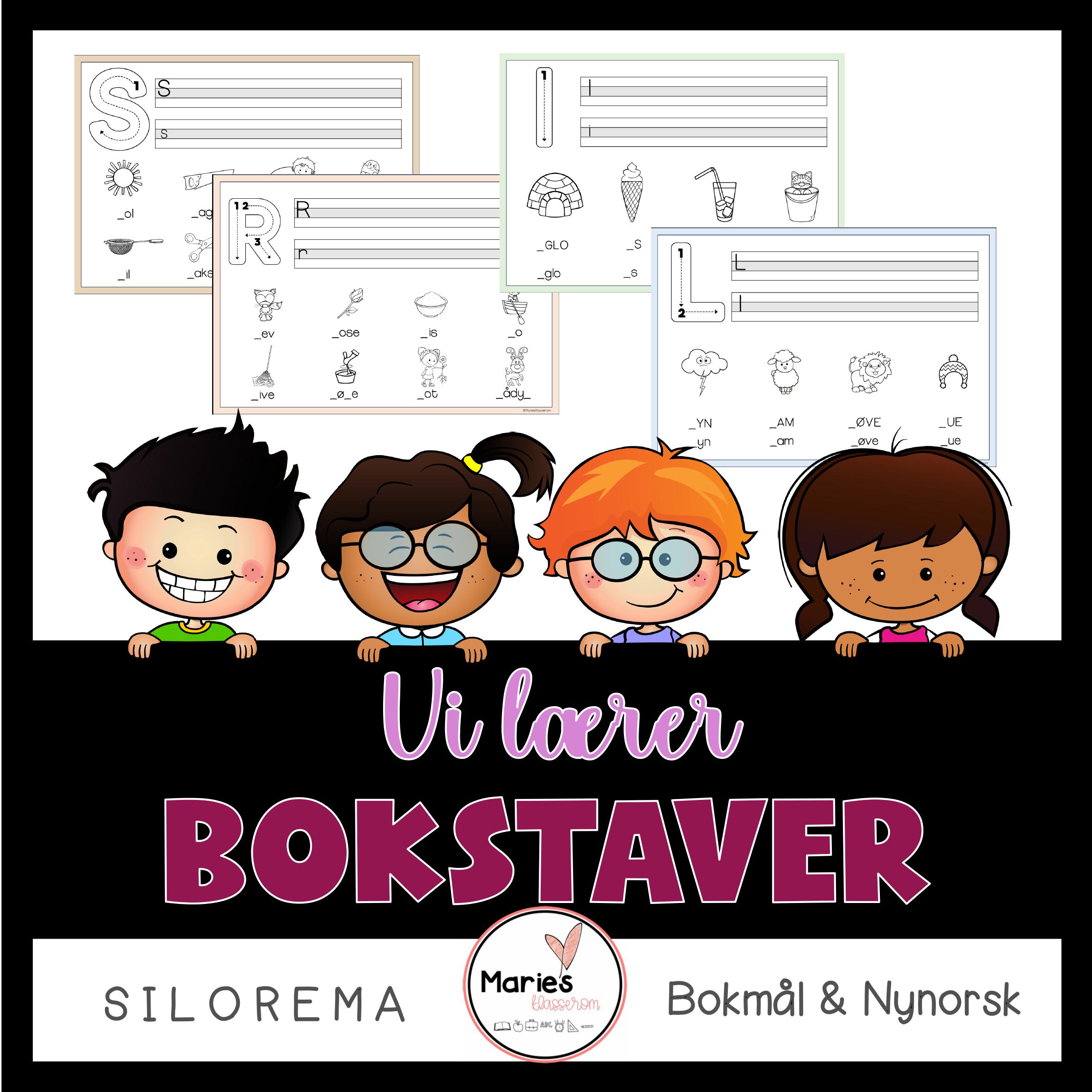 VI LÆRER BOKSTAVER | Undervisningsbyen.no
