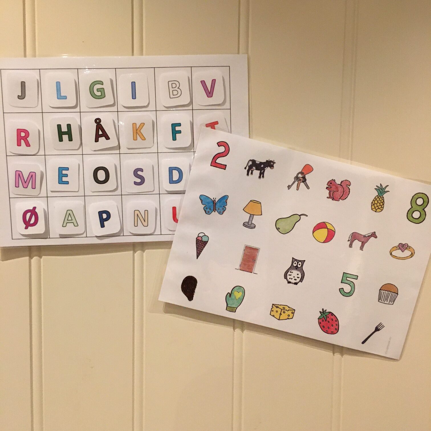 Finn første lyd - 22 bokstaver | Undervisningsbyen.no